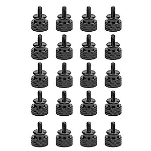 Fastener, EnvironmentFriendly 20Pcs/Set Screw, Durable For Industry Home Electronics Construction Factory(Black)