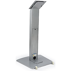 Displays2go, TV Touchscreen with Wheels, – Silver (DRTV3260SV)