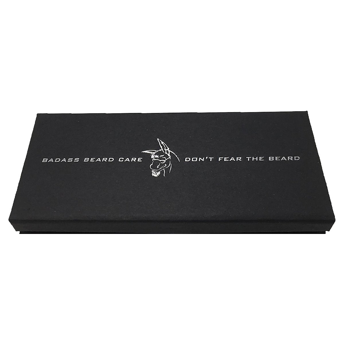 Badass Beard Care Wood Beard Comb for Men - Fine Tooth, Anti-Static