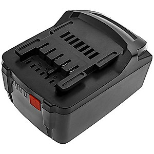 RWMM 6000mAh Replacement Battery Compatible with Metabo 6.25455, 6.25457, 6.25457.00, 6.25459 SE 18 LTX 6000 620049840, SE 18 LTX 6000 620049890, SLA 14.4-18 LED, SSD 18, SSD 18 LT