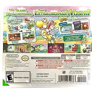 3DS Yoshi's New Island - World Edition