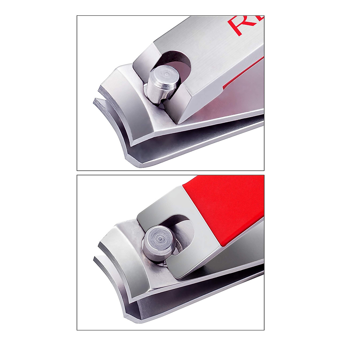 Revlon Nail Clipper, Salon Professional Nail Care Tools, Curved Blade for Trimming & Grooming, Easy to Use, Non-Corrosive, Stainless Steel (Pack of 1)