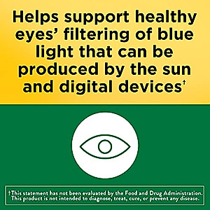 Nature Made Vision with AREDS 2 Formula, Eye Vitamins with Lutein & Zeaxanthin, Vitamin C/ E, Zinc, and Copper, Helps Support Healthy Vision and Eye Function, 60 Softgels