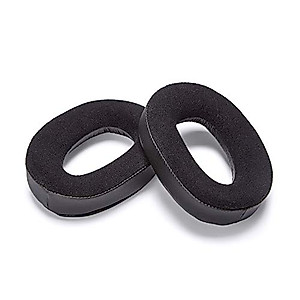 Premium Hybrid Ear Pads Compatible with Sennheiser GSP 370, Sennheiser GSP 350, GSP 303, GSP 302, GSP 301 and GSP 300 Headphones. Premium Protein Leather | Premium Velour | Soft High-Density Foam
