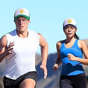 Jeyiour 48 Pack Trucker Hat Bulk Polyester Adjustable Plain Mesh Sublimation Blank Baseball Cap for Women Men Kids(Large,Multi Colors)