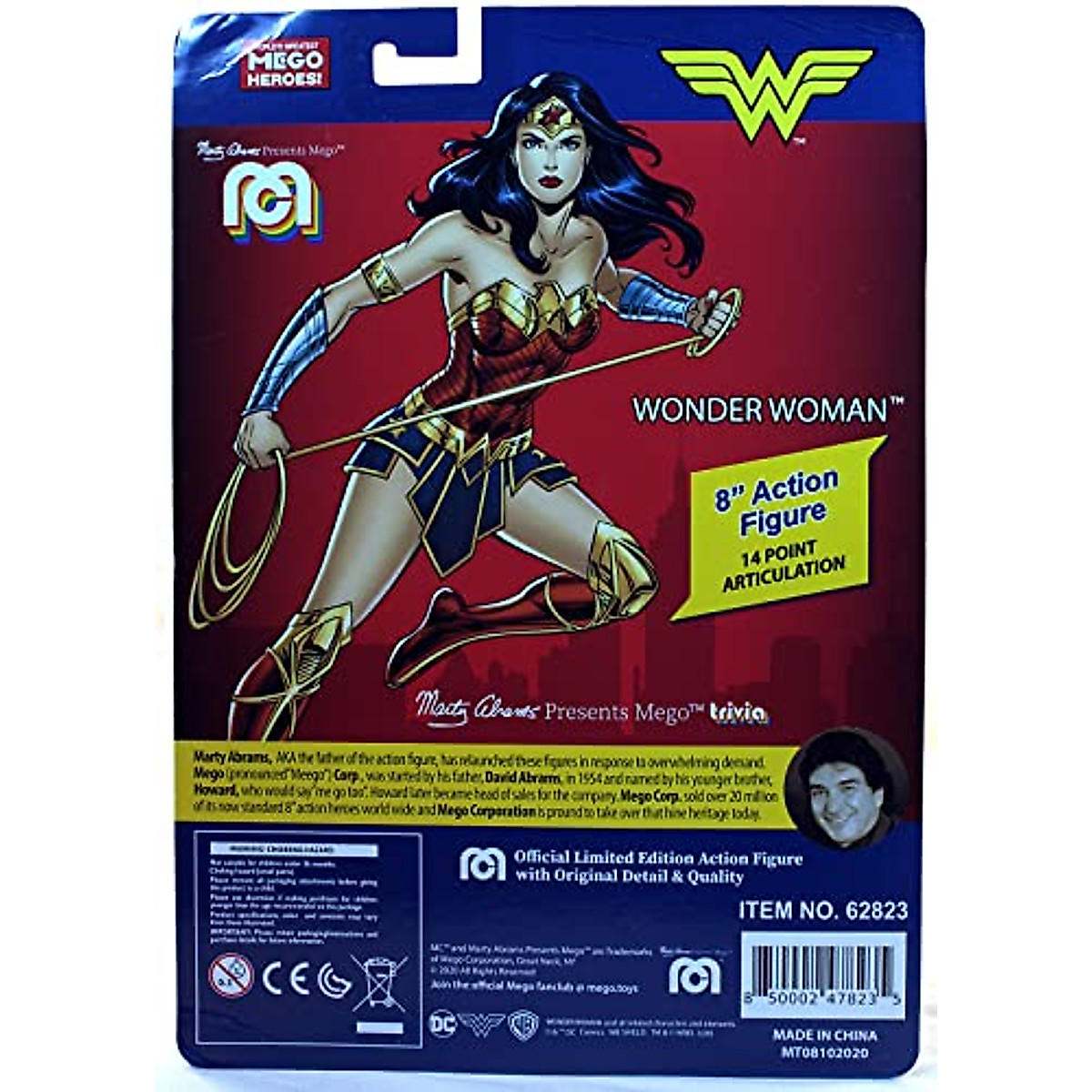 Mego - DC Comics Wonder Woman 8 Action Figure