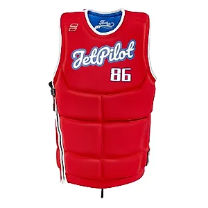 Jetpilot S.Bonifay Baller Reversible Comp Vest-Red-XS
