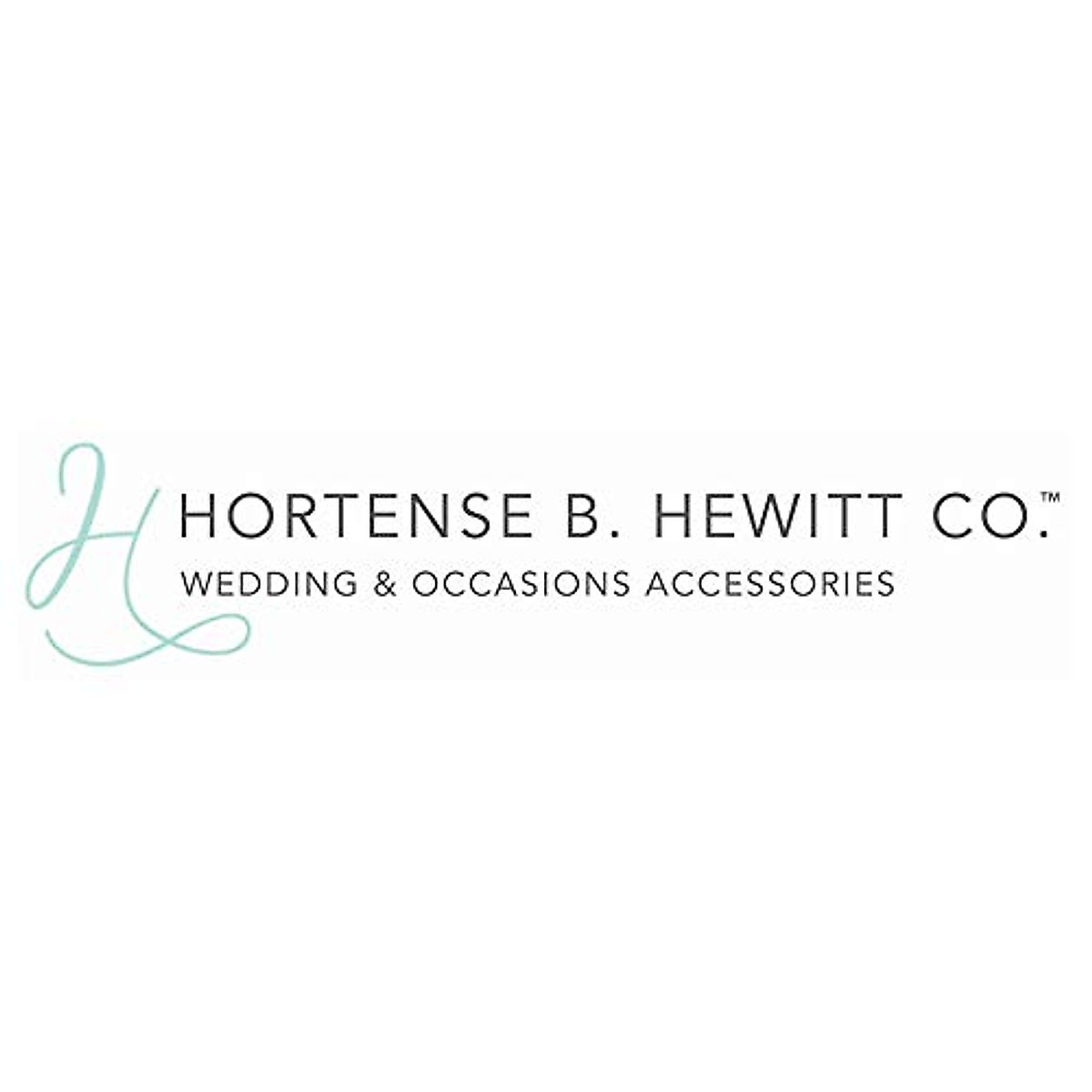 Hortense B. Hewitt Wedding Accessories Fabric Aisle Runner, 100-Feet Long, Black (30047)