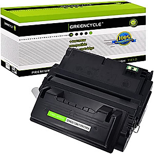 greencycle 1 PK Compatible Q5942X 42X Black Toner Cartridge Replacement for HP Laserjet 4250 4250dtn 4250dtnsl 4250n 4250tn 4350 4350dtn 4350dtnsl 4350n 4350tn Printer