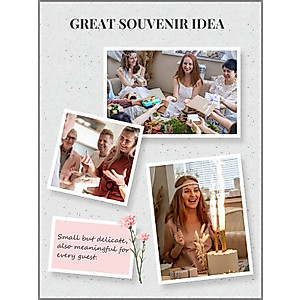 Getinbulk Compact Mirror Bulk, Round Makeup Mirror for Purse, Set of 24 (White)