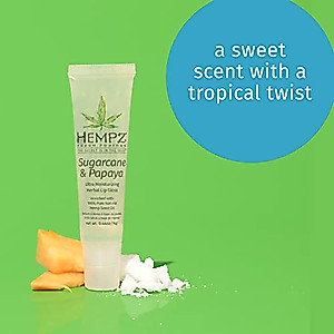 Hempz Lip Gloss, Fresh Fusions Sugarcane & Papaya Herbal, 44 oz