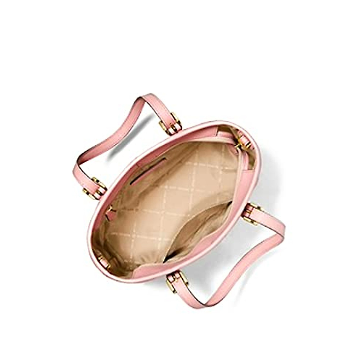 Michael Kors XS Carry All Jet Set Travel Womens Tote (DK PWDR BLSH)