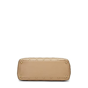 CHANEL, Pre-Loved Beige Calfskin Wild Stitch Tote Large, Beige