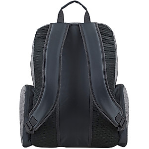 FUEL City Explorer Expandable Backpack, Mid Gray Chambray