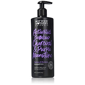 Not Your Mother's Activated Bamboo Charcoal & Purple Moonstone Shampoo, Multi, 16 Fl Oz