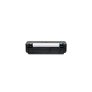 HP DesignJet T210 Large Format 24-inch Color Plotter Printer, Includes 2-Year Warranty Care Pack (8AG32H),Black