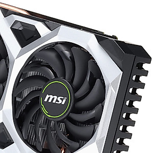 MSI Gaming GeForce GTX 1660 Super 192-bit HDMI/DP 6GB GDRR6 HDCP Support DirectX 12 Dual Fan VR Ready OC Graphics Card (GTX 1660 Super VENTUS XS OC)