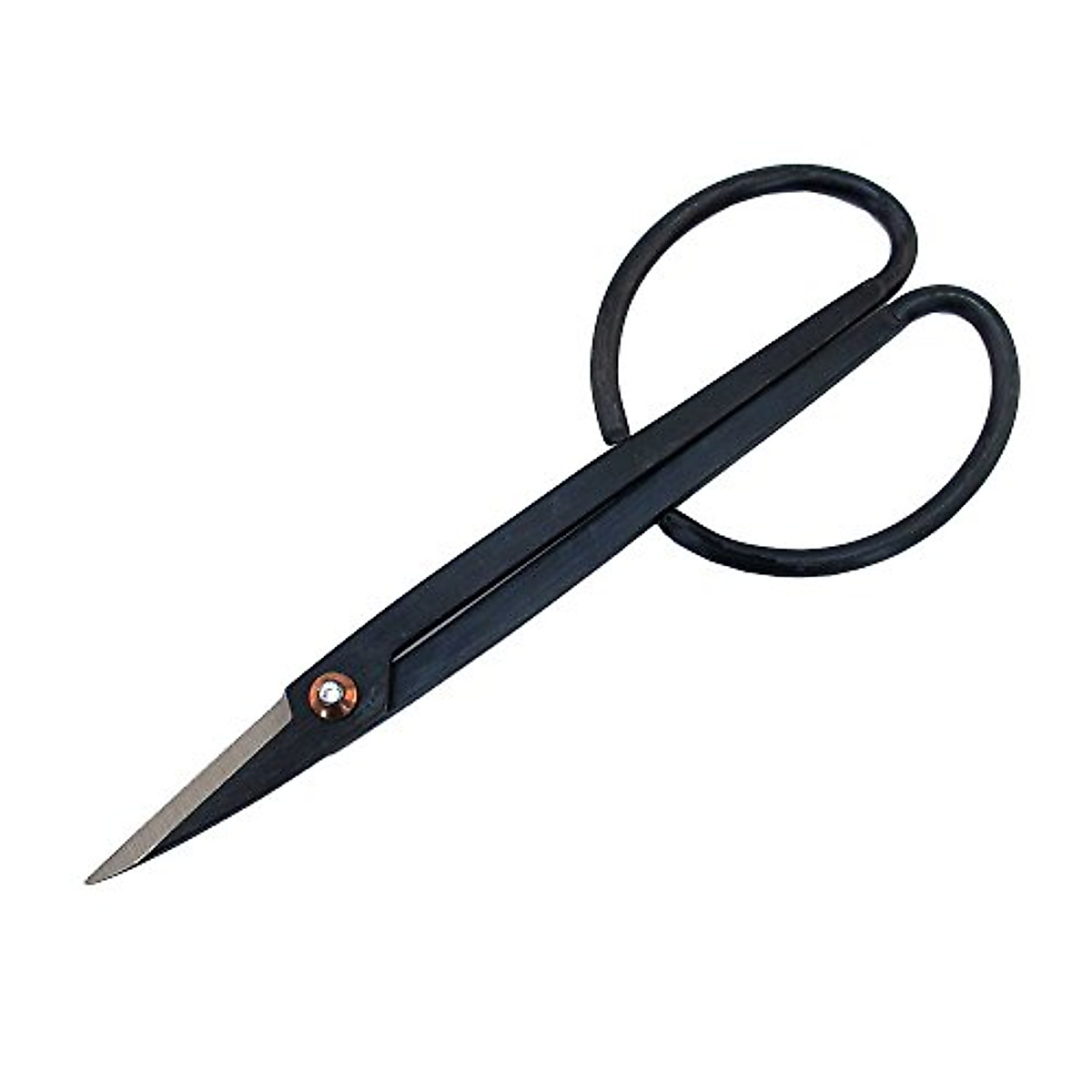 BambooMN 7.2" Black Bonsai Trimming Shear - 1 Piece