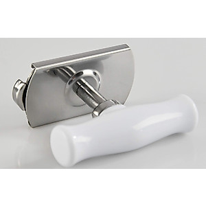 HOME-X Twist-Top Jar Opener, Easy Grip Opener, Great for Weak or Arthritic Hands, Strong Gripping Jar Opener, 3 ½” L x 1 ½” W x 2 ¾” H, White