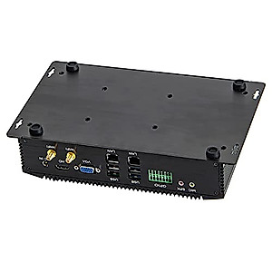 HUNSN Industrial PC, Mini Computer, Windows 11 / Linux Ubuntu, 4G, WOL, Watchdog Supported, I5 4200U 4250U 4258U 4278U, IM05, 2 x LAN, GPIO, 6 x COM RS232 422 485, 8G RAM, 64G SSD
