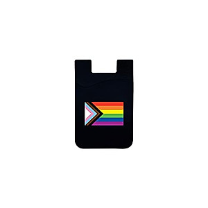 Daniel Quasar Silicone Cell Phone Wallet Holders - Phone Wallet - Stick on Wallet - Perfect for LGBTQ Accessories, Gay Stuff, LGBTQ Events, Pride Month, Promotional Events and Gift-Giving - 25 Wallet Holders
