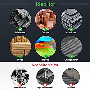 TICONN 13 PCS Titanium Coated Drill Bit Set, 135 Degree Tip High Speed Steel HSS Drill Bits Kit for Steel, Aluminum, Copper, Soft Alloy Steel, Wood, Plastic Size from 1/16" to 1/4"