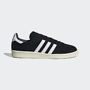 adidas Campus 80s Core Black/Footwear White/Off-White 5 D (M)