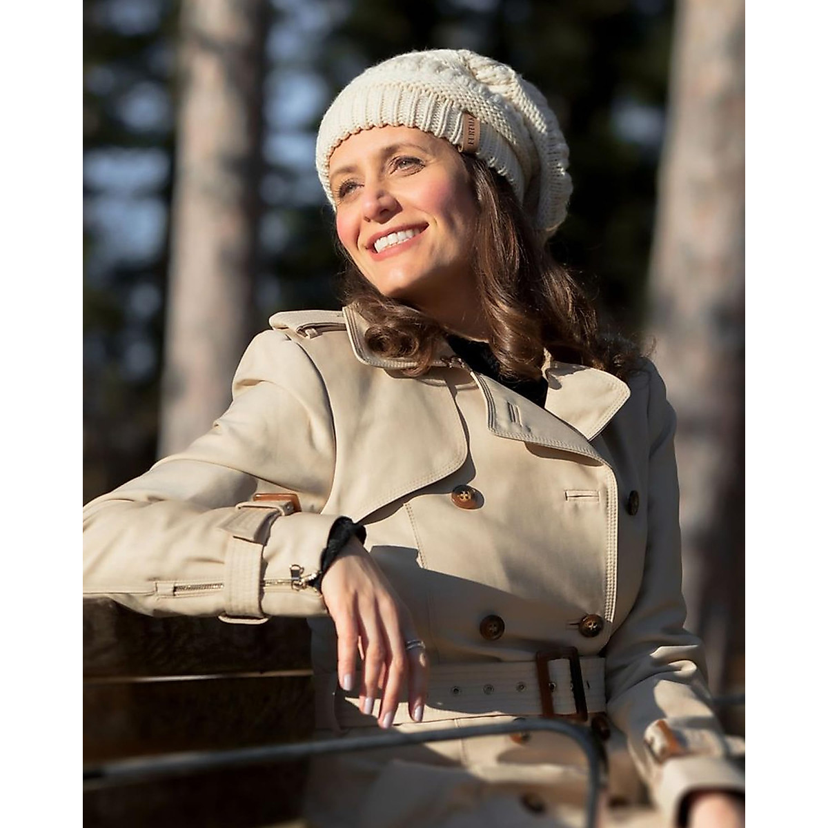 FURTALK Womens Winter Slouchy Beanie Hat Knit Warm Winter Hats for Women Soft Stretch Ski Cap Ladies Beanies