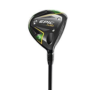 Callaway Golf 2019 Epic Flash Fairway Wood, 3 Wood, 15.0 Degrees, Right Hand, Regular Flex , Black