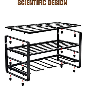 Bothixi Power Tool Organizer, Black Garage Tool Organizer Wall Mount, Drill Holder Tool Storage Rack for 5 cordless Drill Holders,Utility Rack with Hooks, Men Father's Day Gifts