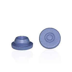 ALWSCI 100PCS 20mm Rubber Butyl Stoppers(Grey) Headspace Septa Mushrooms Self Healing Injection Ports for 13m (0.51in) Diameter Opening Mason Jar Lids