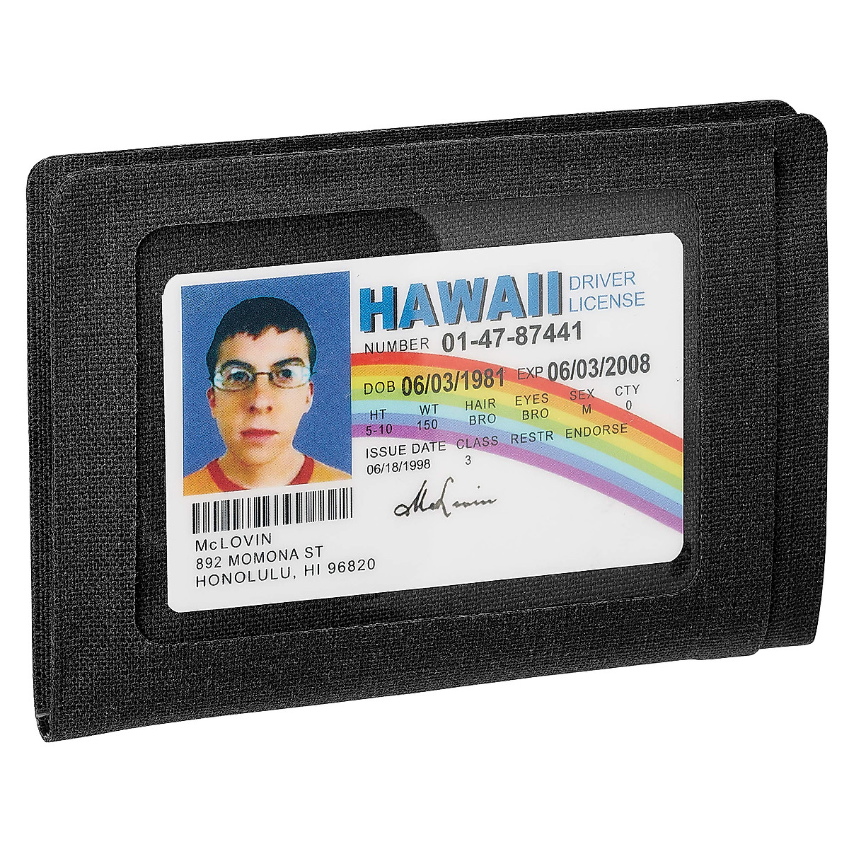 Skog Å Kust Plånbok Floating Waterproof Wallet | Perfect for Boating, Kayaking and Other Outdoor Activities | Bifold Black