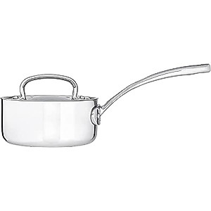 Cuisinart French Classic Tri-Ply Stainless 1-Quart Saucepan with Cover,Silver