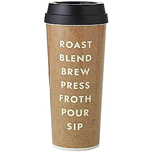 Kate Spade New York Thermal Mug, Roast and Blend