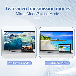 Weduda VGA to VGA Video Cable 6 feet/1.8m, 15 pin 1080P Full HD Male to Male Monitor Cable for Computer PC Laptops TV Projectors to Monitor Screen Projector with VGA Plug Port