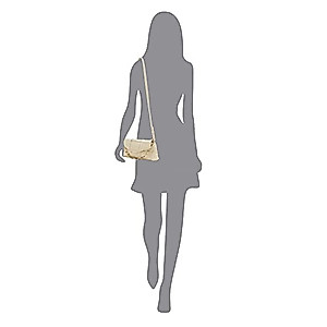 Vince Camuto womens Viola Clutch, Cafe, One Size US