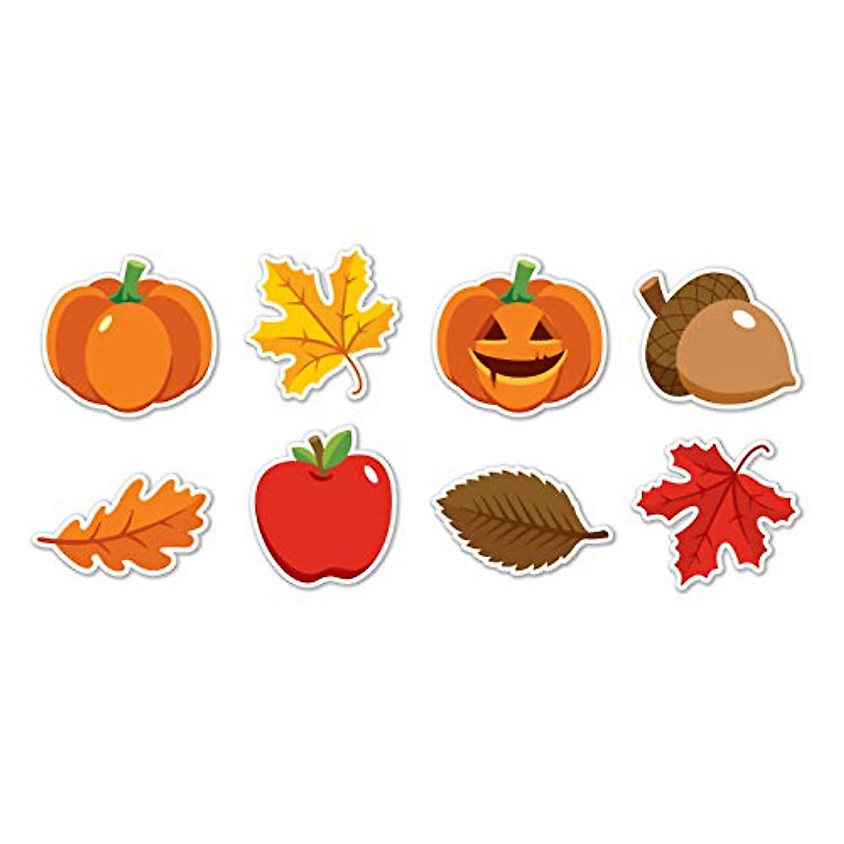 96 Pack - Spring, Fall, Winter Bulletin Board Classroom Decorations - Laminated