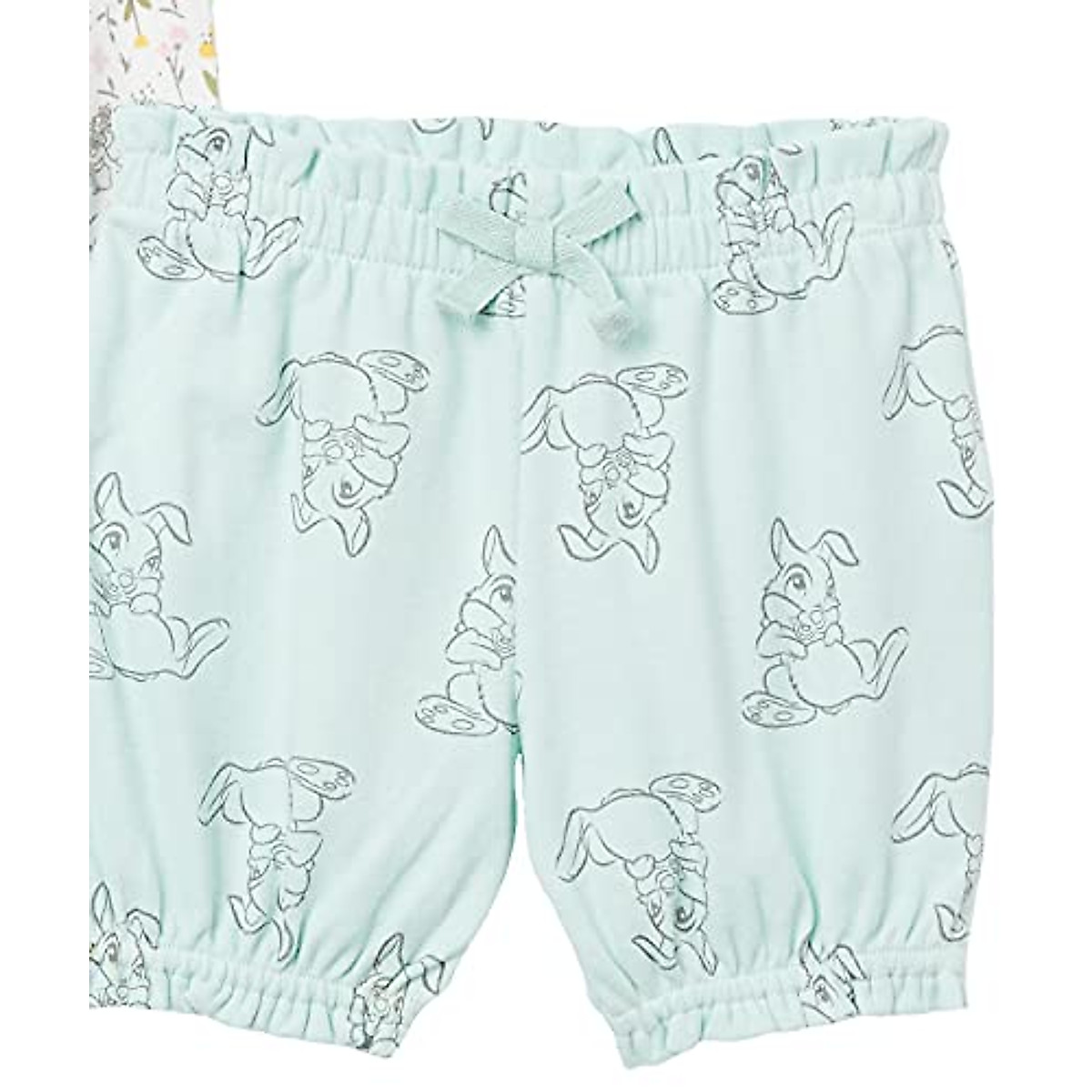 Amazon Essentials Disney | Marvel | Star Wars | Princess Baby Girls' Bloomer Shorts, Pack of 3, Bambi Nature, 18 Months