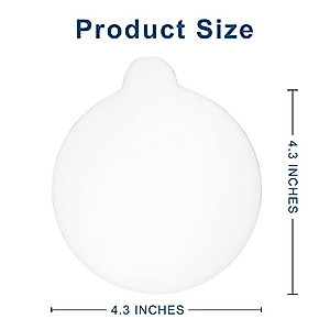 24 Pcs Refill Glue Boards 4.3 Inches Sticky Glue Pads for Katchy, Fenun and Other Models Indoor Insect Fly Mosquito Trap Bug Catcher Mosqusito Lamp