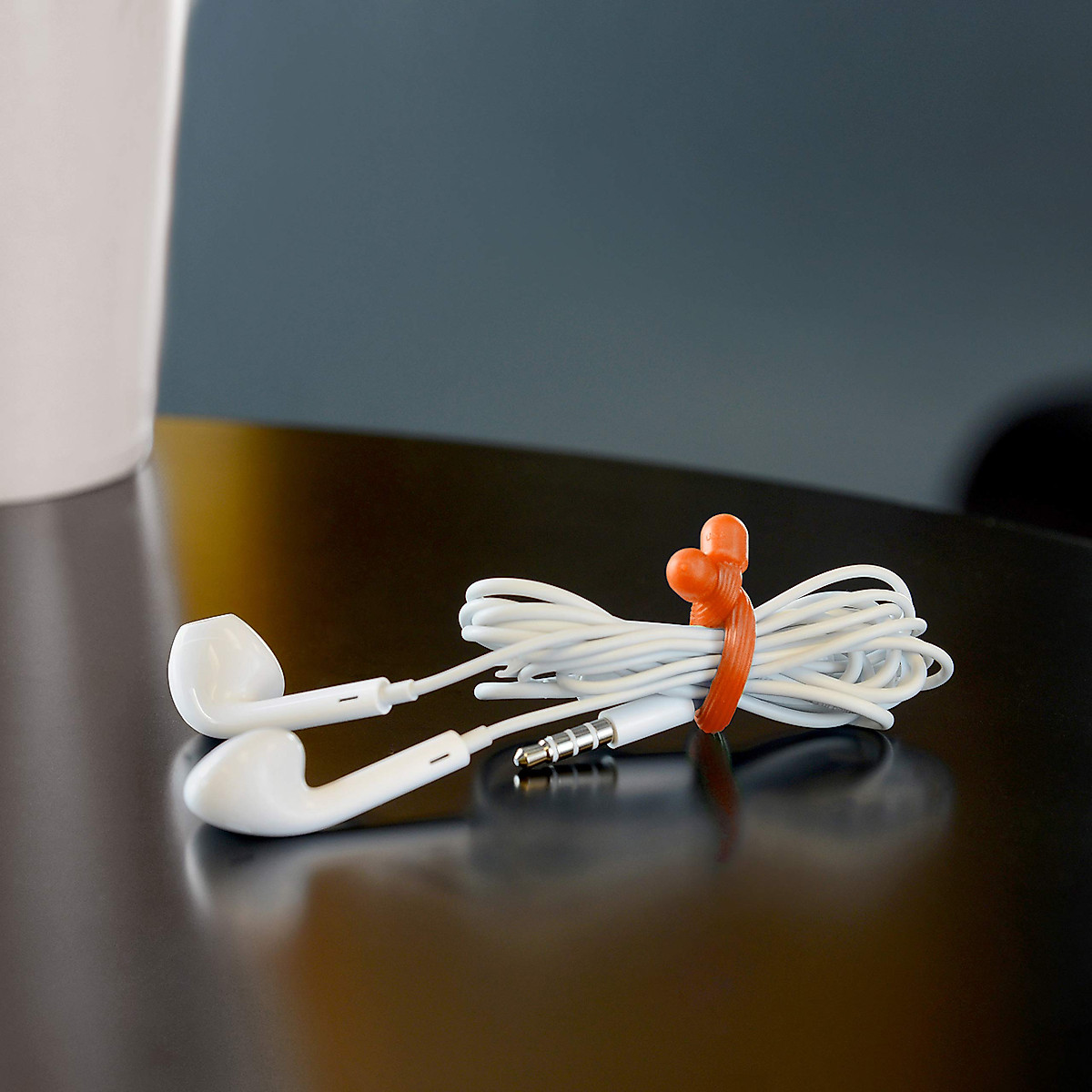 Nite Ize GT3-4PK-31 Original Gear Reusable Rubber Twist Tie 3", 4-Pack, Bright Orange, 4 Count