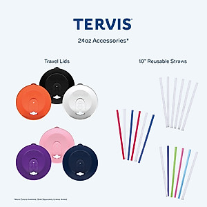 Tervis Inkreel The Heavens Made in USA Double Walled Insulated Tumbler Travel Cup Keeps Drinks Cold & Hot, 24oz, Classic