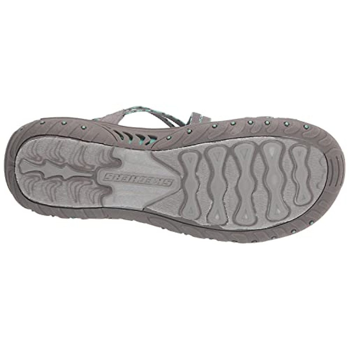 Skechers Women's Sporty Sandal Sport, Gray, 8