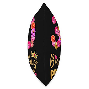 30 Year Old Gifts For Women 30th Birthday Gifts 30 Year Old Princess Flower Its My 30th Birthday Throw Pillow, 16x16, Multicolor