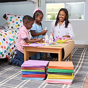 Colorations Construction Paper Classroom Pack, 9" x 12", 2200 Sheets, Assorted Colors, Heavyweight Construction Paper, Bulk Construction Paper, Craft Paper, Painting Paper, Coloring & Drawing Paper