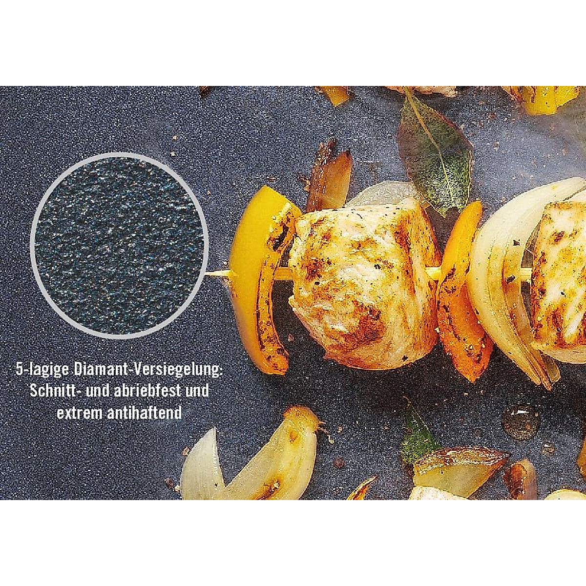 Woll Norbert Diamond Lite 1728DPI Induction Cast High-Rim Pan AS 28 cm/7 cm/3.5 litres Black