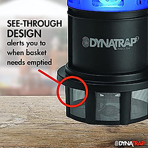 DynaTrap DT1775 Large Mosquito & Flying Insect Trap – Kills Mosquitoes, Flies, Wasps, Gnats, & Other Flying Insects – Protects up to 1 Acre