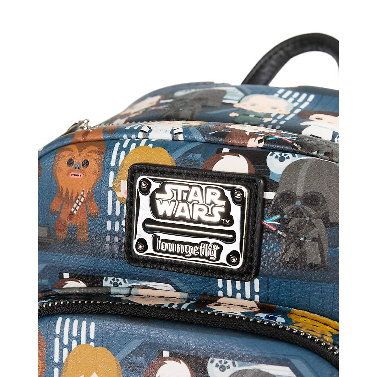 Loungefly Star Wars Chibi Death Star Battle Station Lineup Mini Backpack