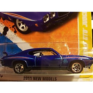 Hot Wheels 2011 '' '70 Pontiac GTO Judge HW Premiere '11 -11 of 50 - 11/244 Deep Blue with 'The Judge' Decal on Front quarterpanel. Has Spoiler on Trunk Lid