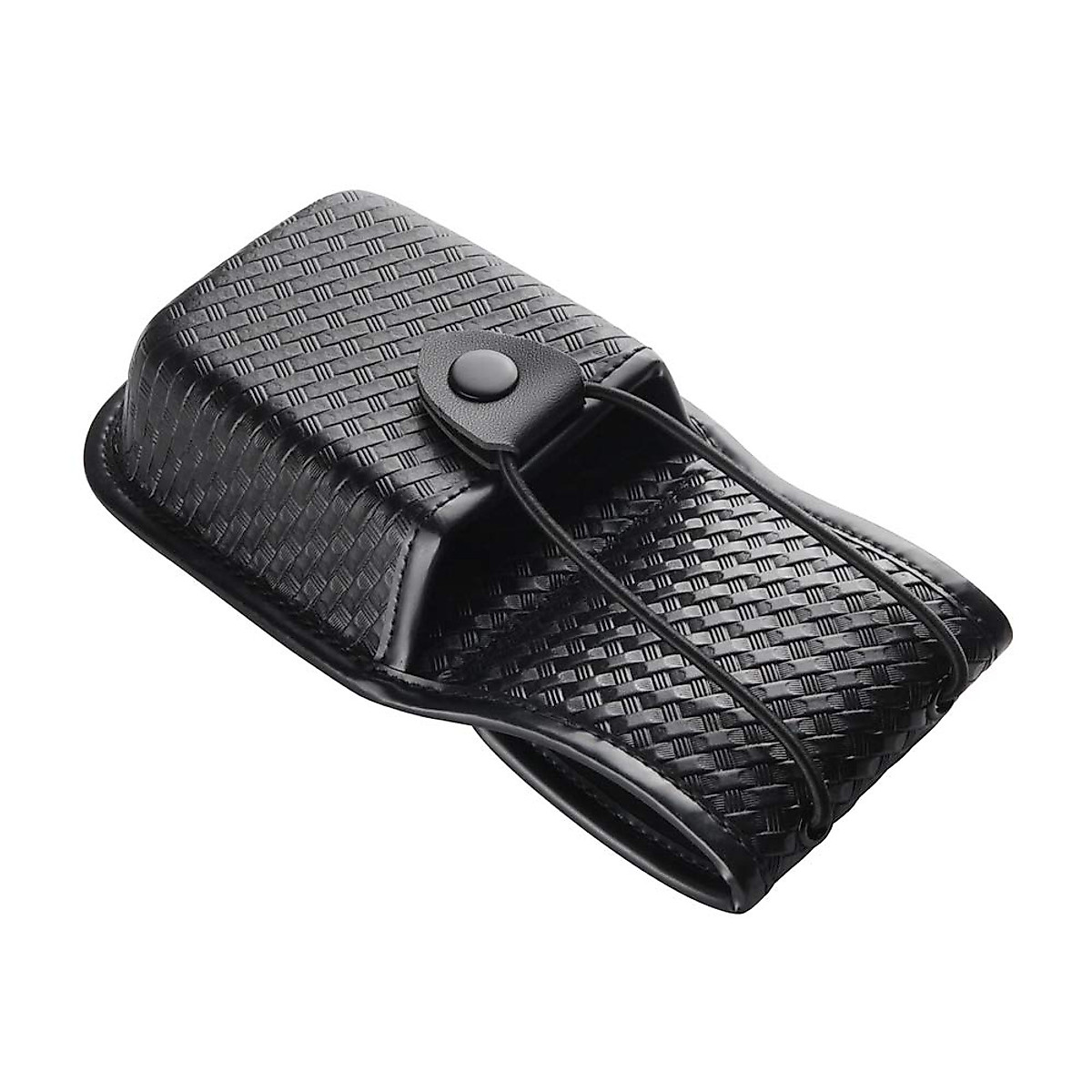 ROCOTACTICAL Basketweave Radio Pouch, Universal Radio Holder Pouch for Law Enforcement Duty Belt
