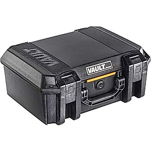 Vault by Pelican - V300 Multi-Purpose Hard Case with Foam(Black)